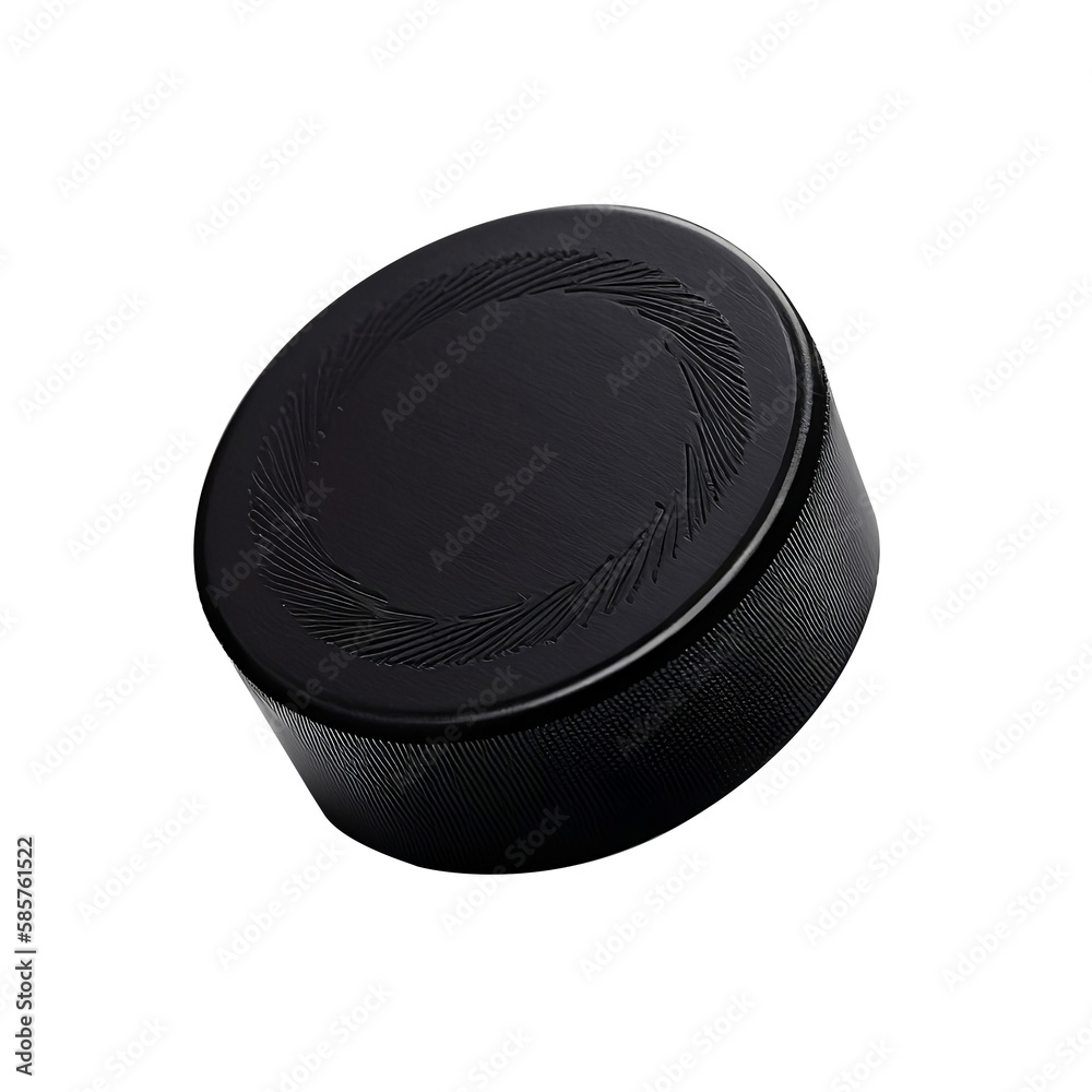 Hockey puck on transparent background. PNG, ai Stock Illustration ...