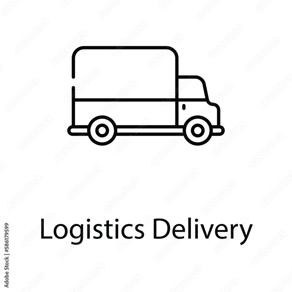 Logistics Delivery icon. Suitable for Web Page, Mobile App, UI, UX and ...