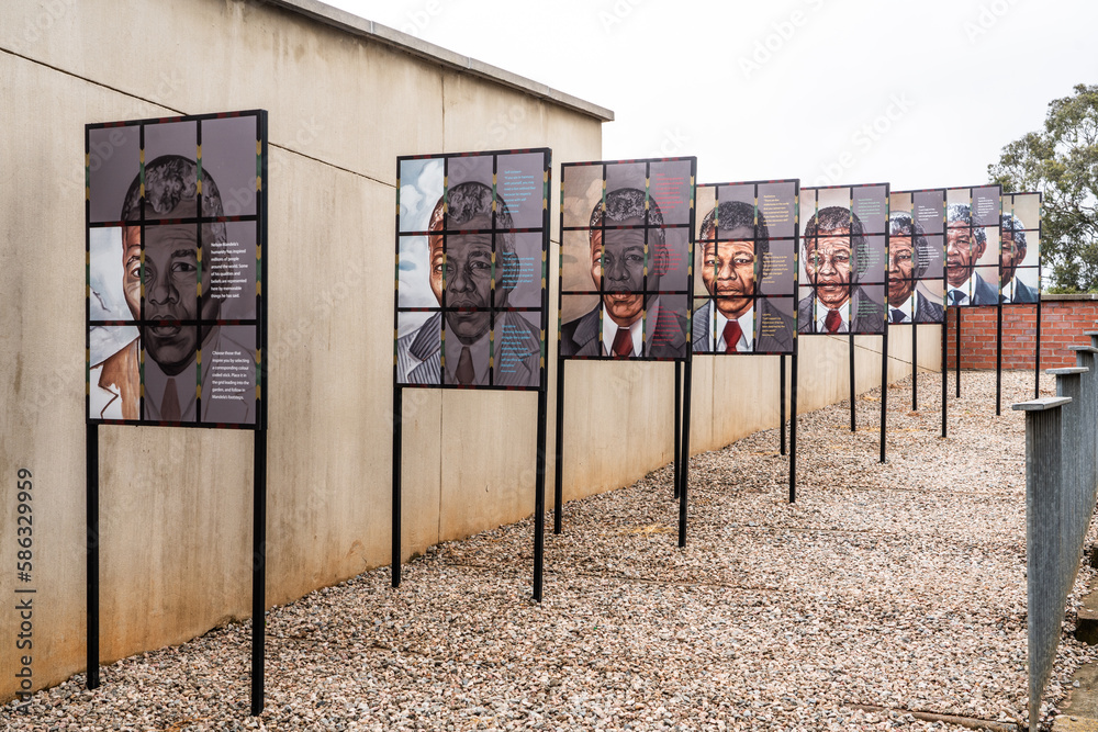 Johannesburg, South Africa - April 2023, Inside the famous Apartheid ...