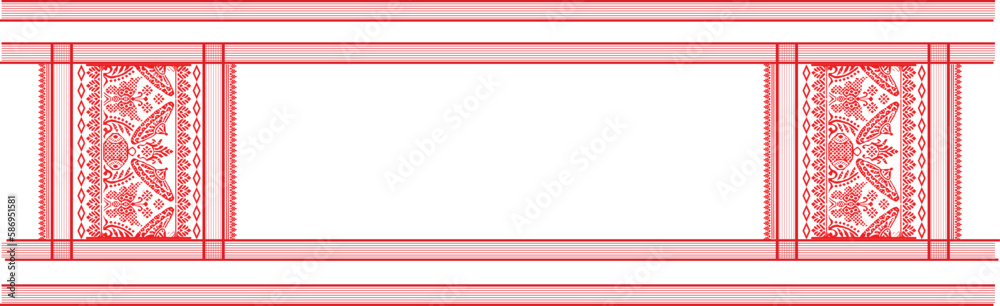 Assamese traditional Gamosa, Gamusa, Gift for a special occasion call ...