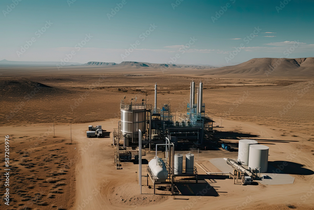 Green Hydrogen renewable energy production facility - green hydrogen ...