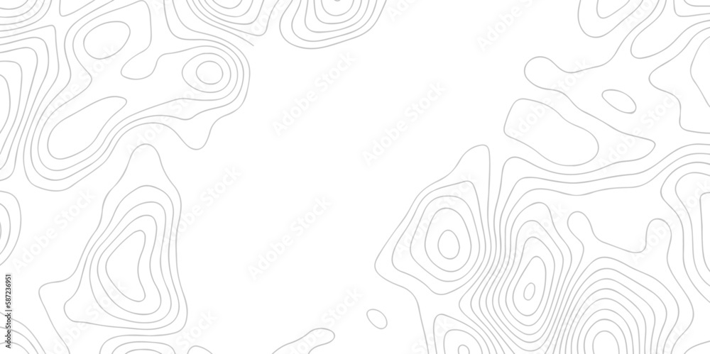 Black and white lines seamless Topographic map patterns, topography ...