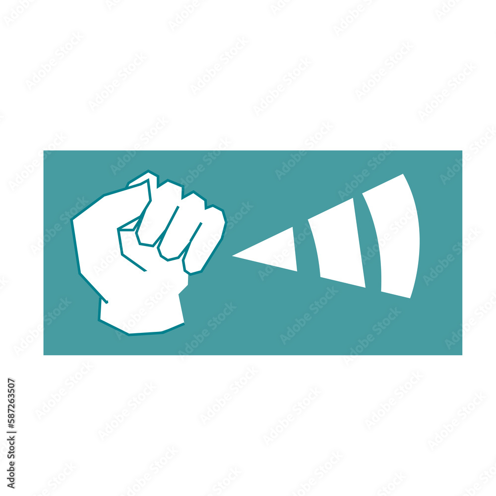 Important announcement, promotion and attention attraction sign or ...