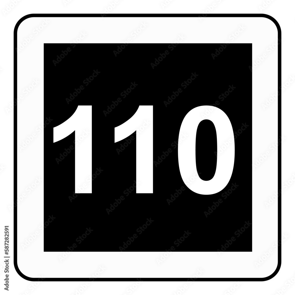 Traffic signs. Road signs. Instruction road signs. Recommended maximum ...