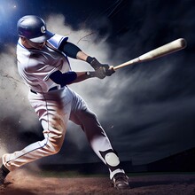 Baseball Player Action Shot Free Stock Photo - Public Domain Pictures