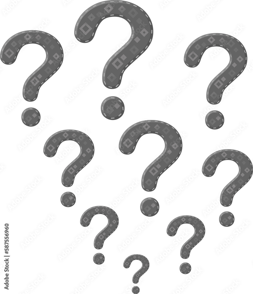 Vector of question mark symbol Stock Illustration | Adobe Stock