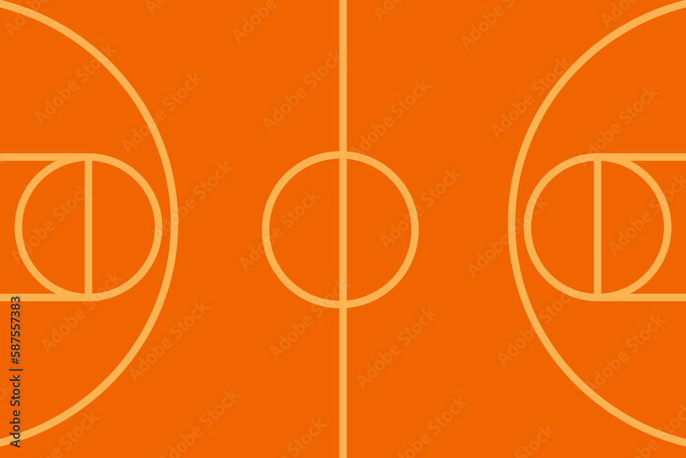 vector of basketball court background.sport illustration of a ...