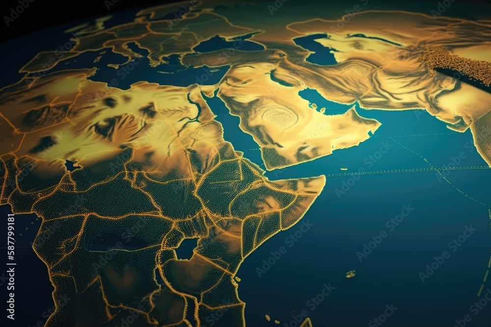 detailed and colorful world map with countries and continents labeled ...