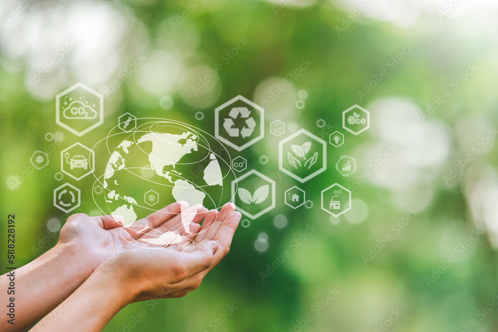 ESG concept ,Sustainable development goal (SDGs) Ideas for Sustainable development and green ...