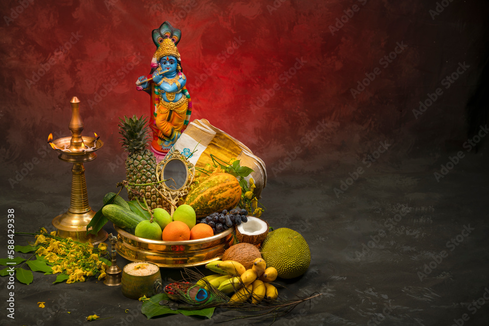 Vishu festival kani image, 2023 Vishukkani image beautiful Kerala ...