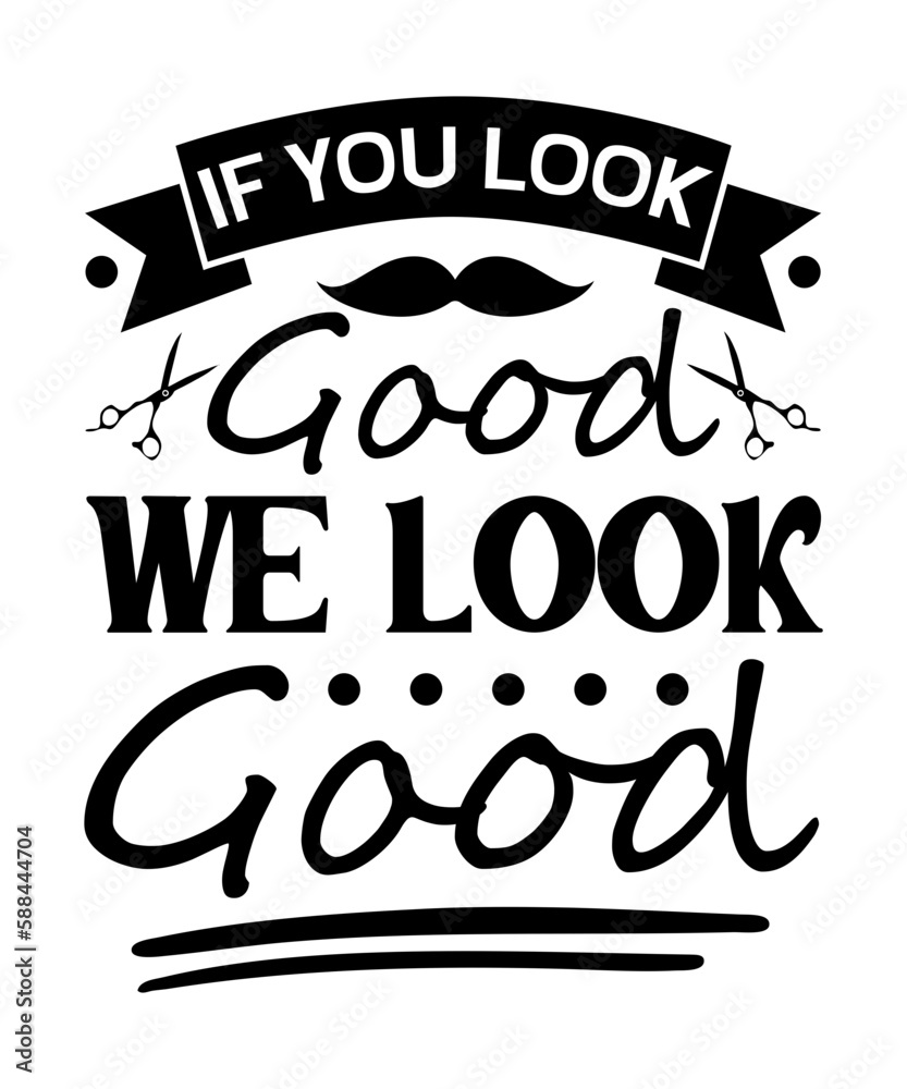 Barber Haircut Quotes Svg Bundle, Barber SVG, Craft Files, PNG Design ...