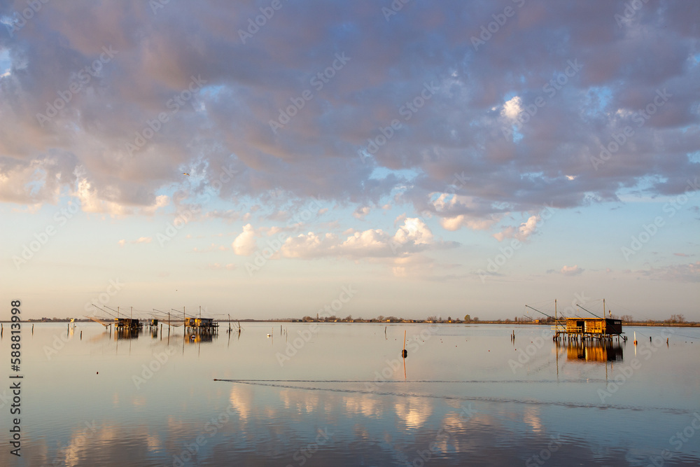 comacchio regional park delta del po lagoon city famous for its ...