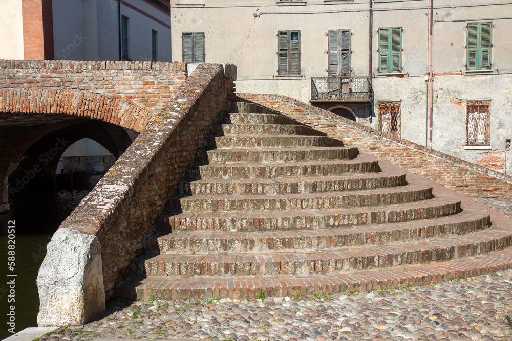 comacchio regional park delta del po lagoon city famous for its ...