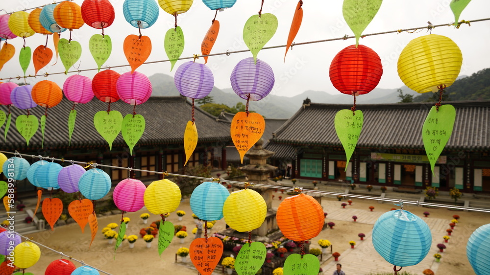 Beautiful scenery of Haeinsa Temple in Korea Stock Photo | Adobe Stock