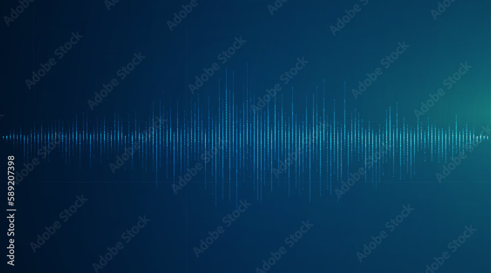 Waves of the equalizer. Audio wave talking. Voice speaking music sound ...