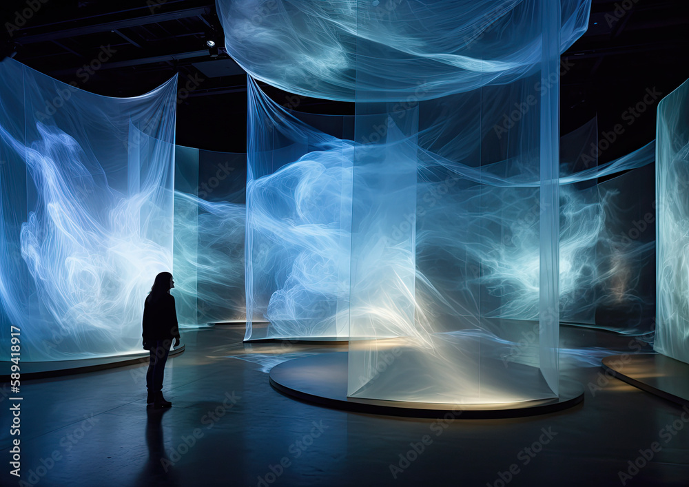 Discover the awe-inspiring world of Quantum Visions, an immersive art ...