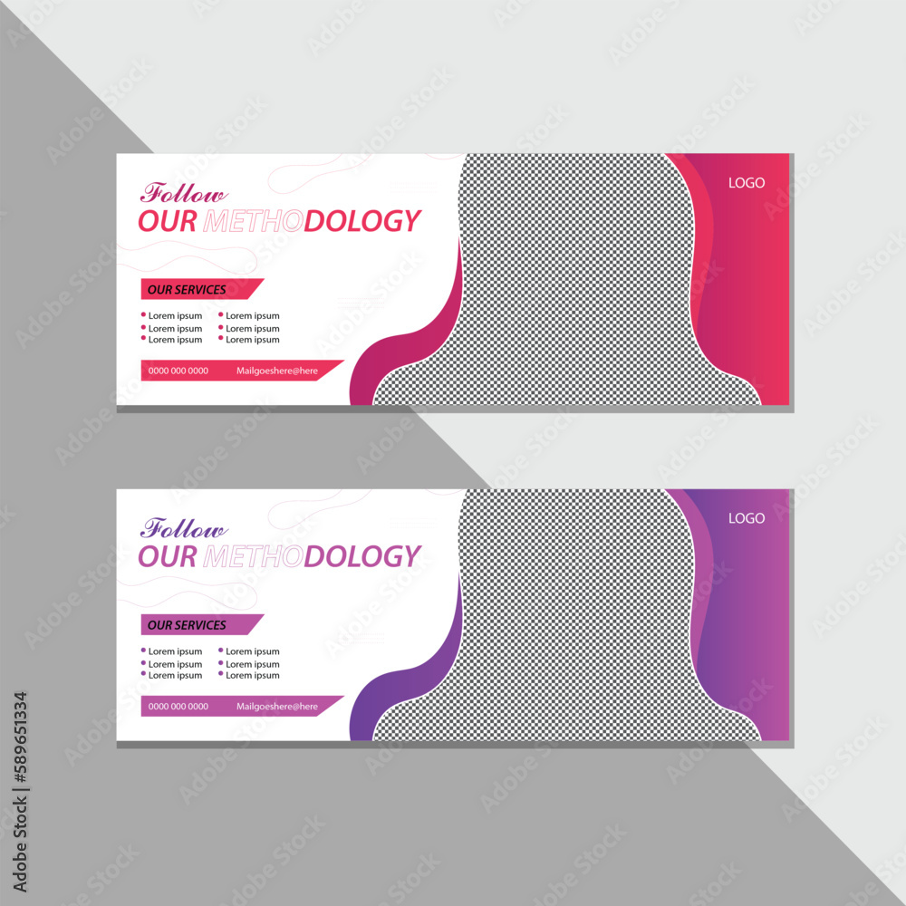 Facebook cover page design Stock Vector | Adobe Stock