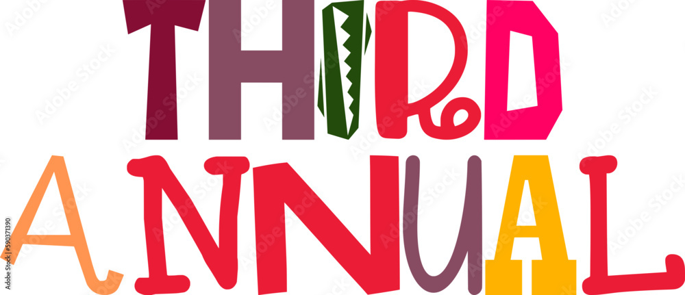 Third Annual Hand Lettering Illustration for Book Cover, Brochure ...