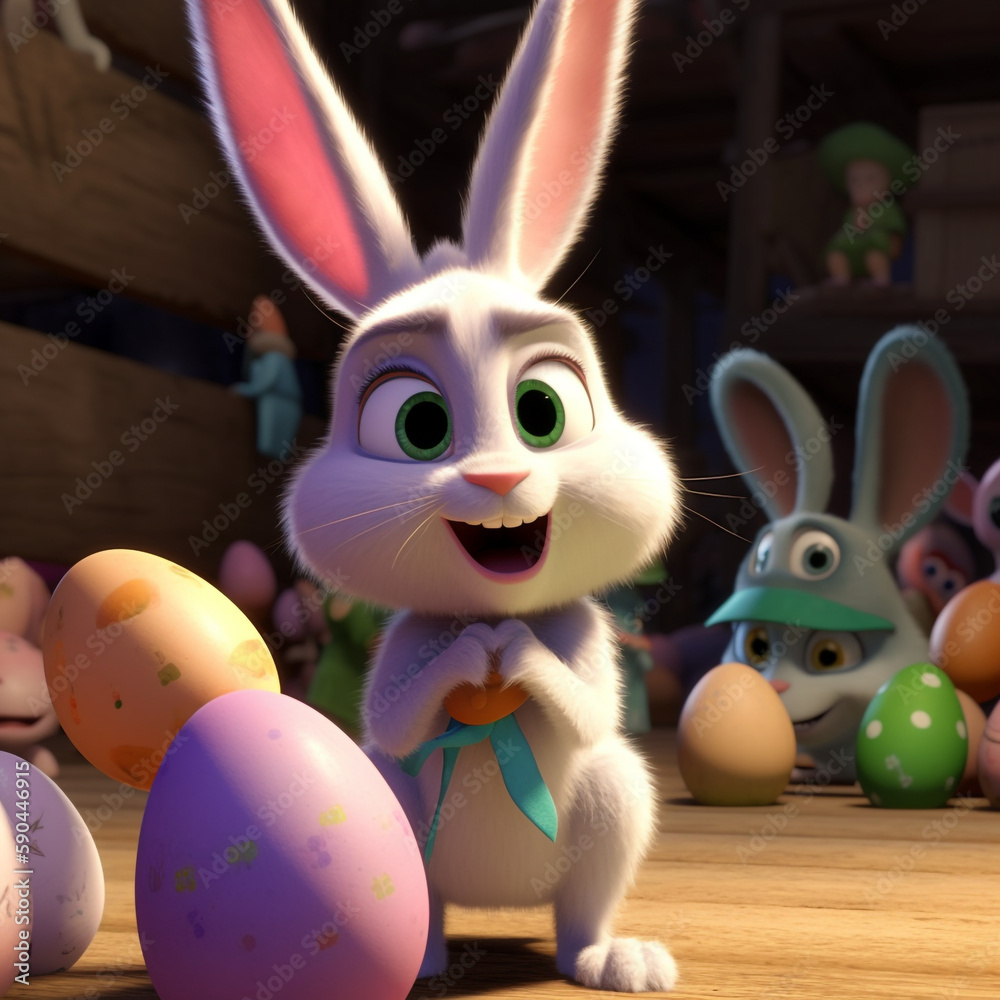 "Bring some hoppy cheer to your Easter designs with animated bunnies ...