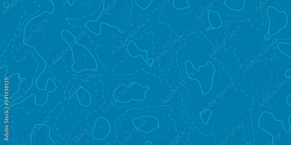 Stylized topographic map outline height in lines and contours. The ...