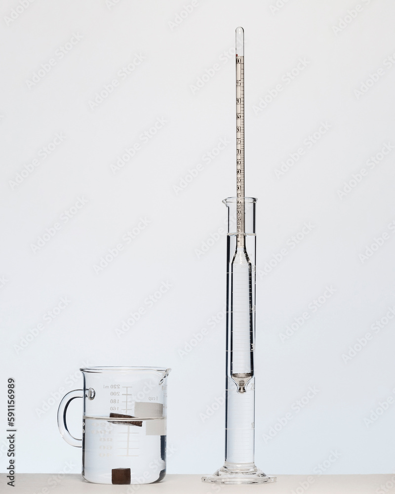 Determining the density and specific gravity of solids and liquids ...