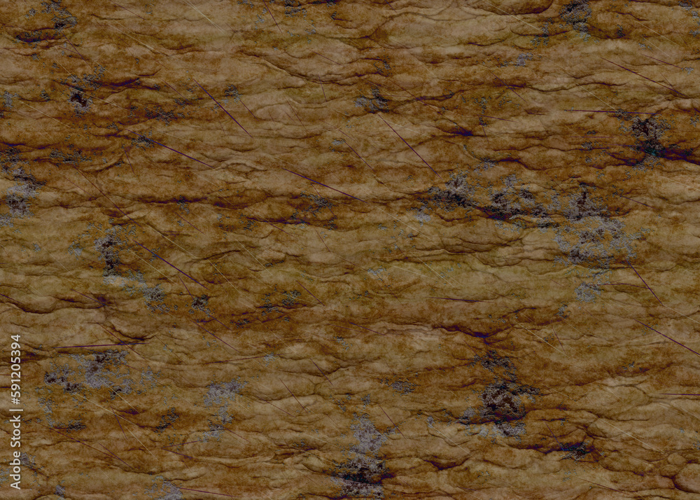 Grunge light rusty iron brown marble or dark stone or rock texture ...