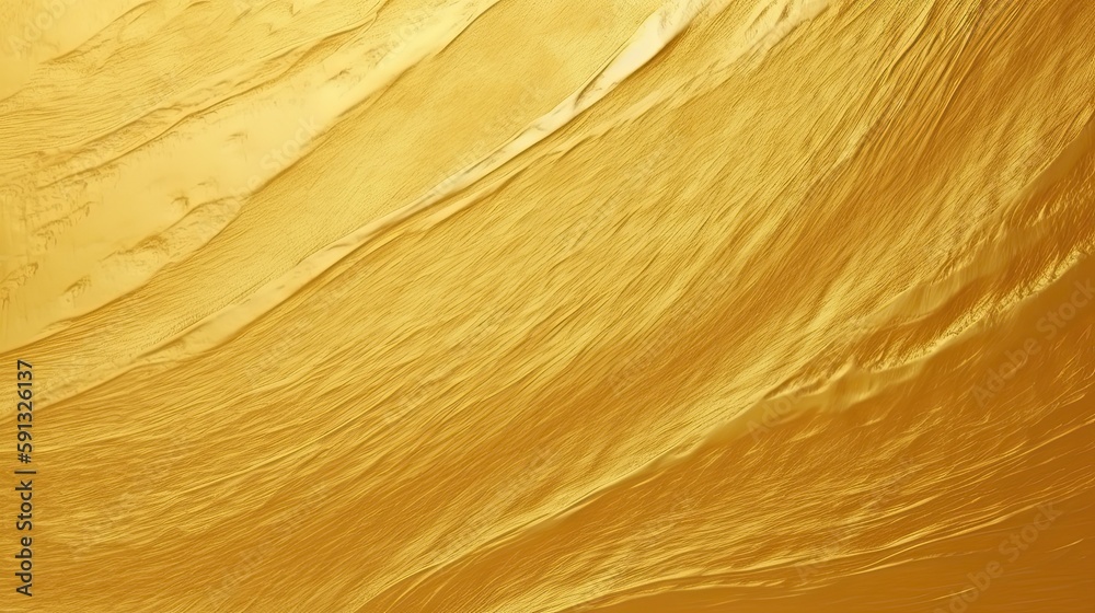 Clean and realistic gold texture background - AI Generated Stock ...