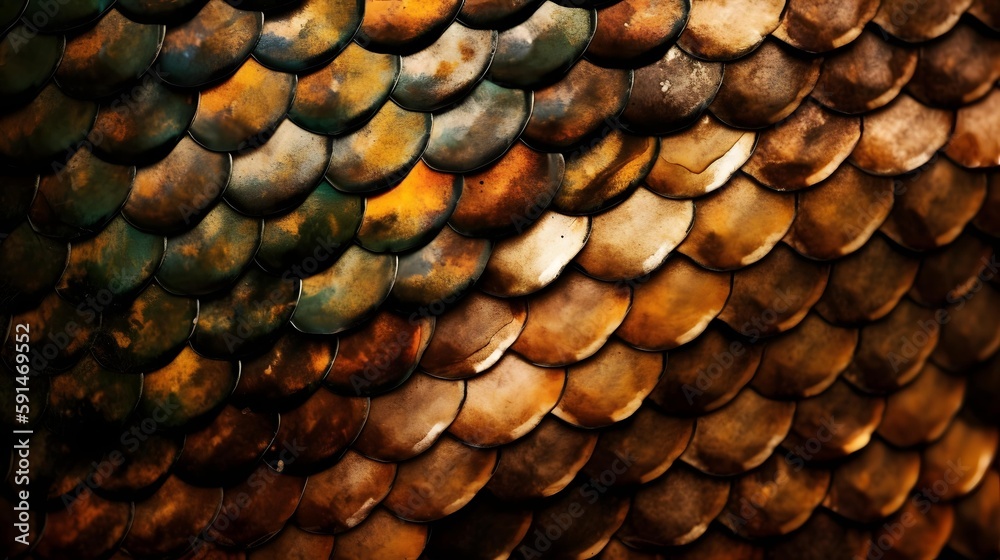 Snake skin scales background texture, design Stock Photo | Adobe Stock