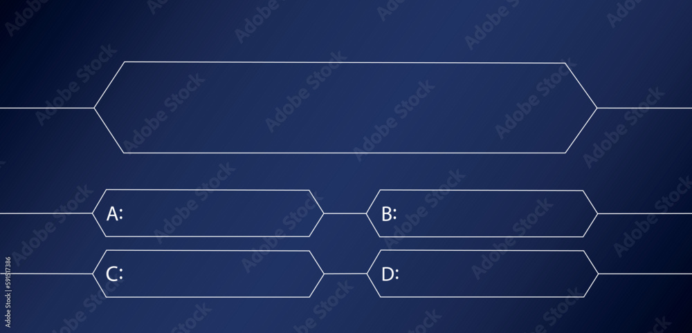 Question and answers blank template. Test and quiz concept. Quiz tv ...