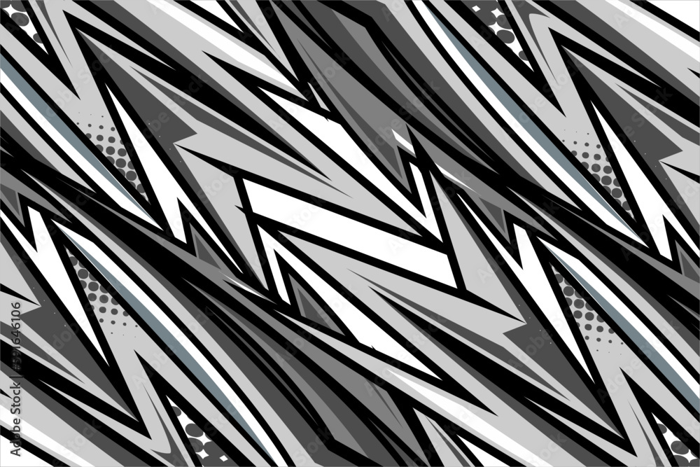 design vector racing background with a unique and cool line pattern ...