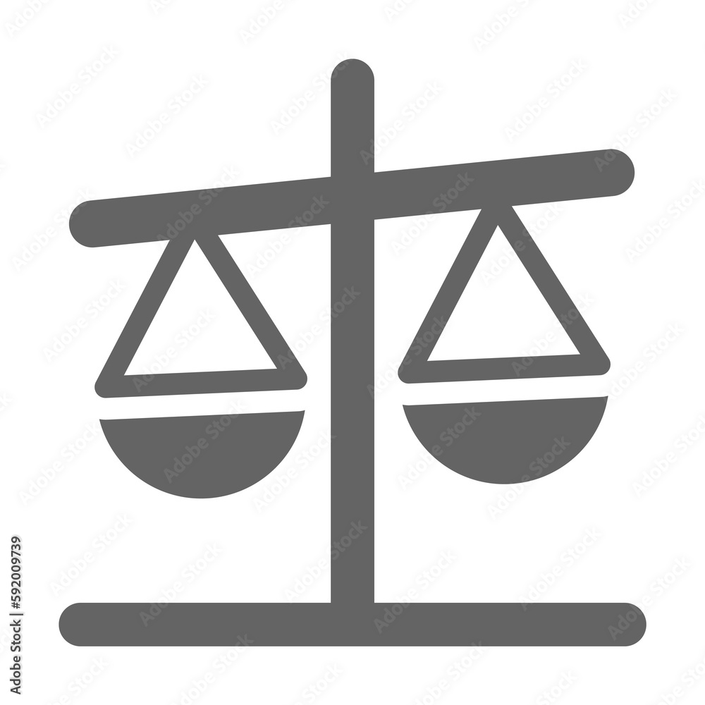 laboratory, trial balance icon illustration on transparent background ...