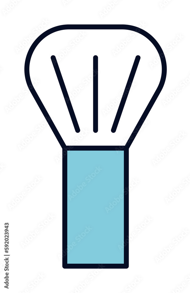 shaving foam outline icon illustration on transparent background Stock ...