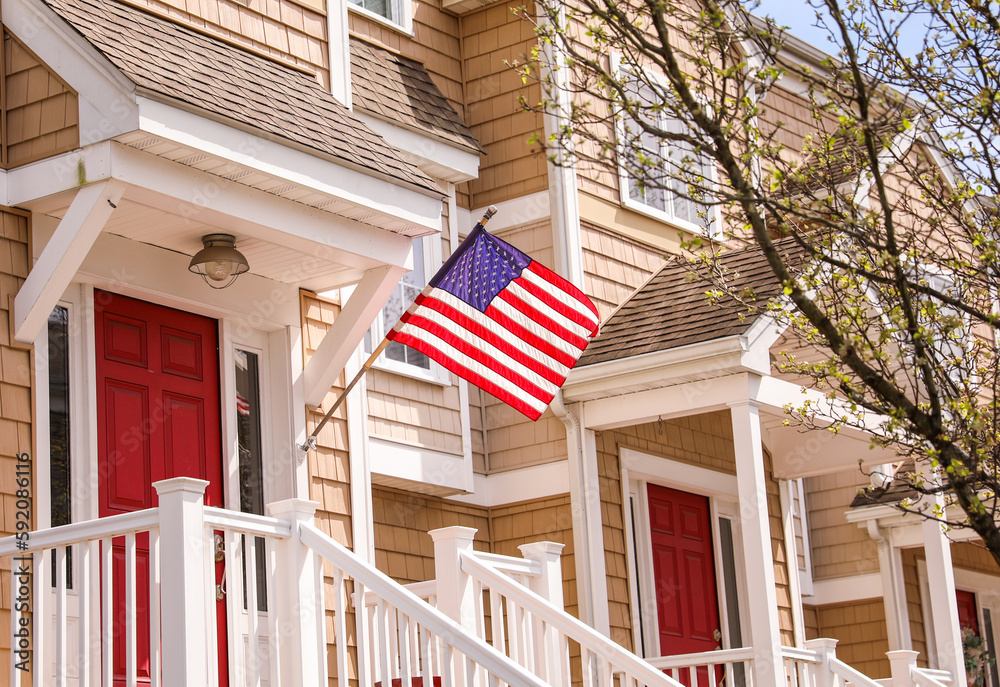 US flag symbolizes American patriotism, freedom, and unity a reminder ...