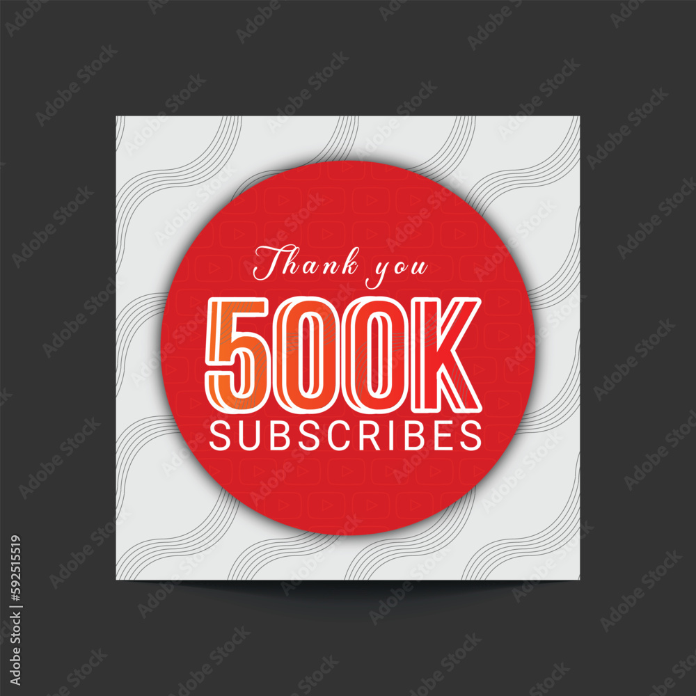 Thank you subscribes Stock Vector | Adobe Stock
