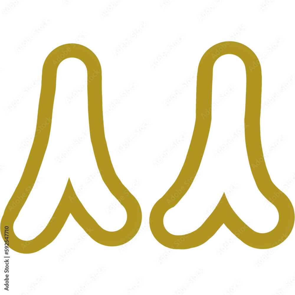 Hangeul korean alphabet drawing Stock Illustration | Adobe Stock