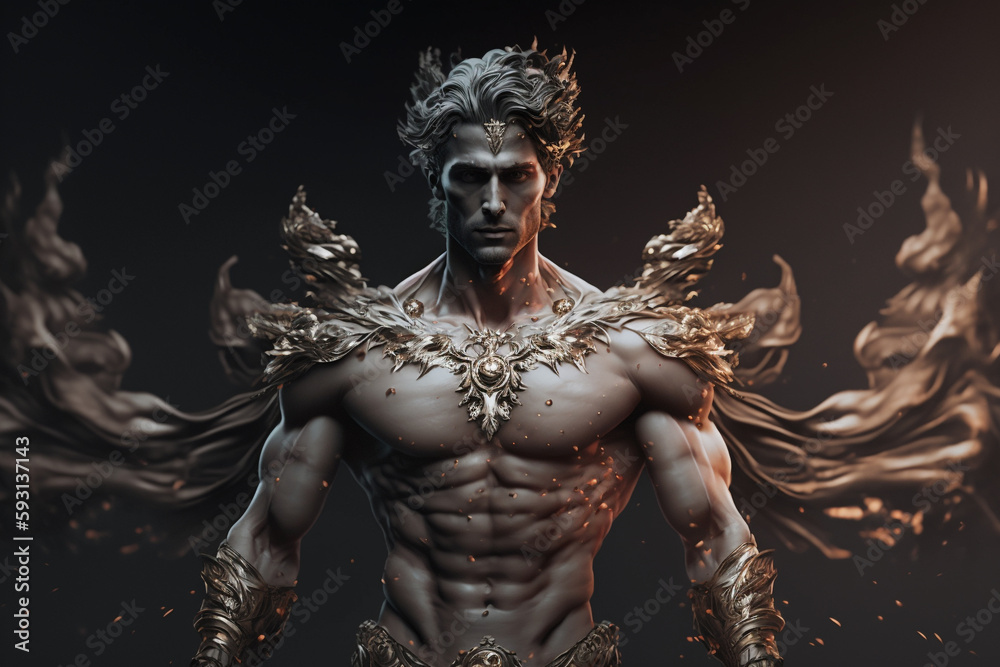 Apollo. Historical Old and Ancient Mythology - Olympic Gods. Greek ...