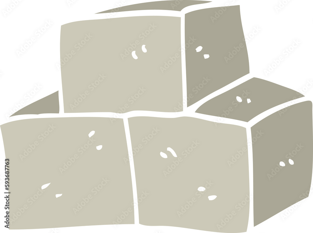 cartoon doodle breeze blocks Stock Illustration | Adobe Stock