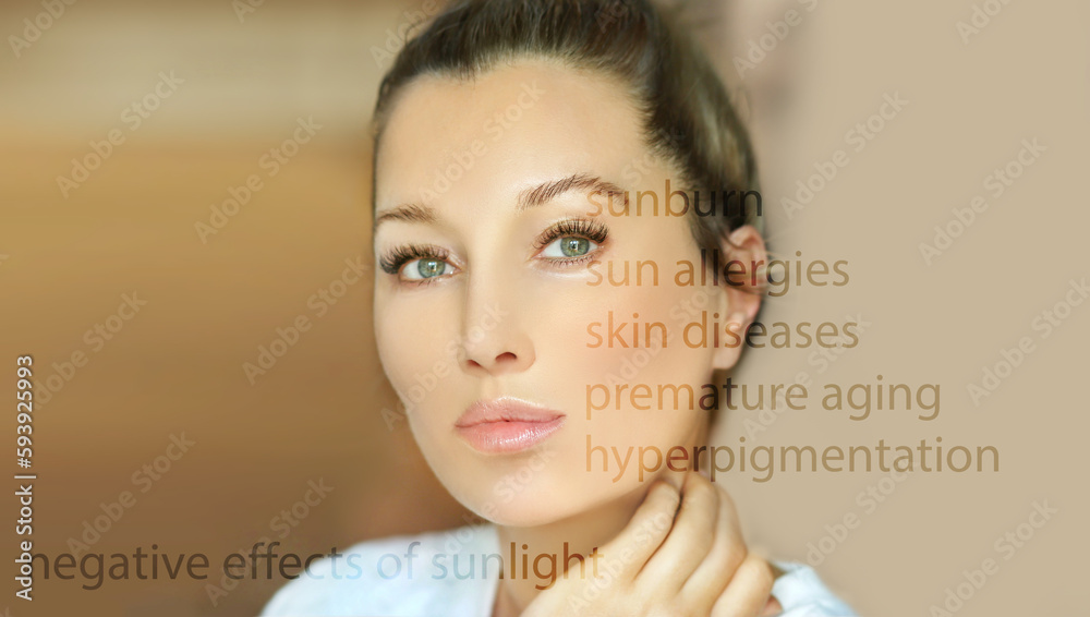 negative effects of sunlight( hyperpigmentation, premature aging, sun ...
