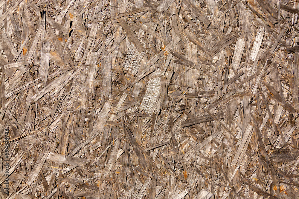 Textura de madera contrachapada de aglomerado envejecido OSB para ser ...