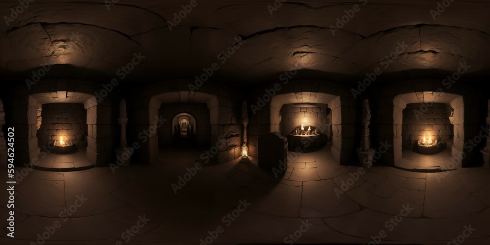 Stock-Illustration „Full 360 degrees seamless spherical panorama HDRI ...