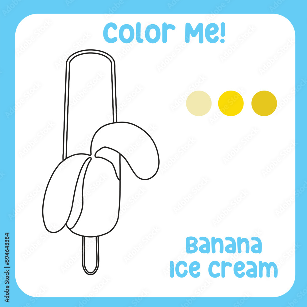 Coloring activity for children. Educational coloring worksheet ...