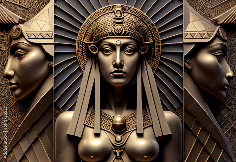 Major gods and goddesses of ancient Indian religions including Hinduism ...