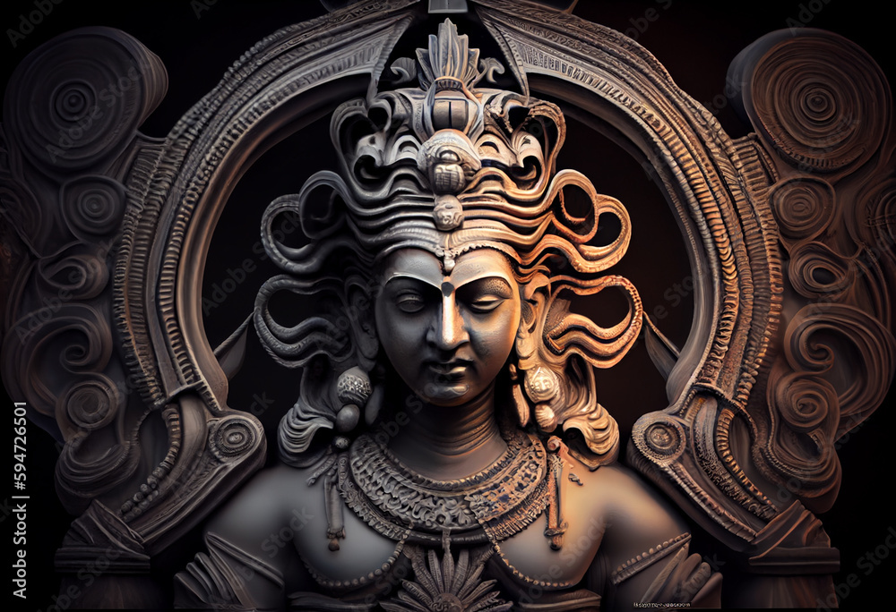 Major gods and goddesses of ancient Indian religions including Hinduism ...