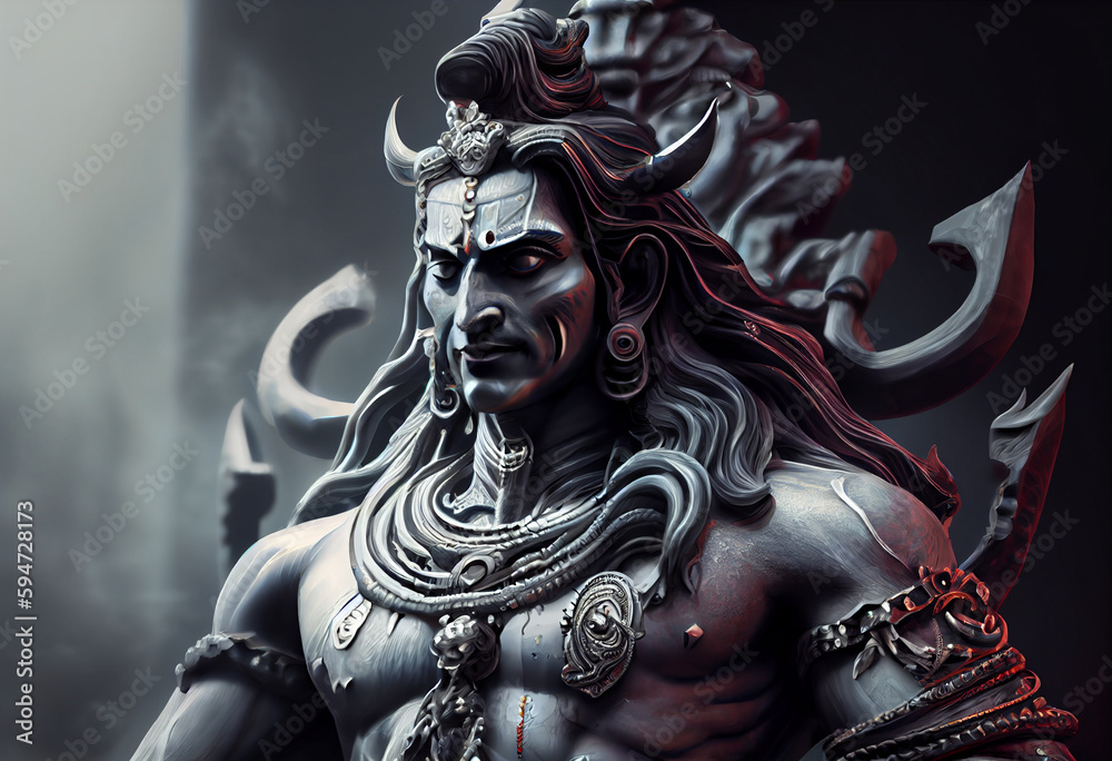 Illustration Stock Major gods and goddesses of ancient Indian religions ...