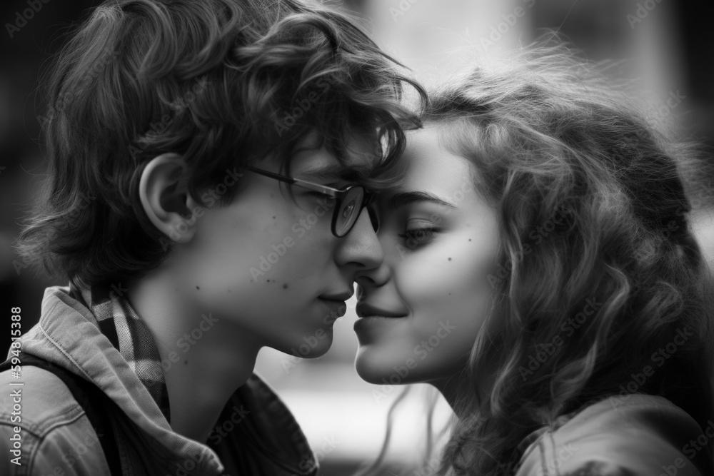 A poignant and magical moment between two young people as they discover ...