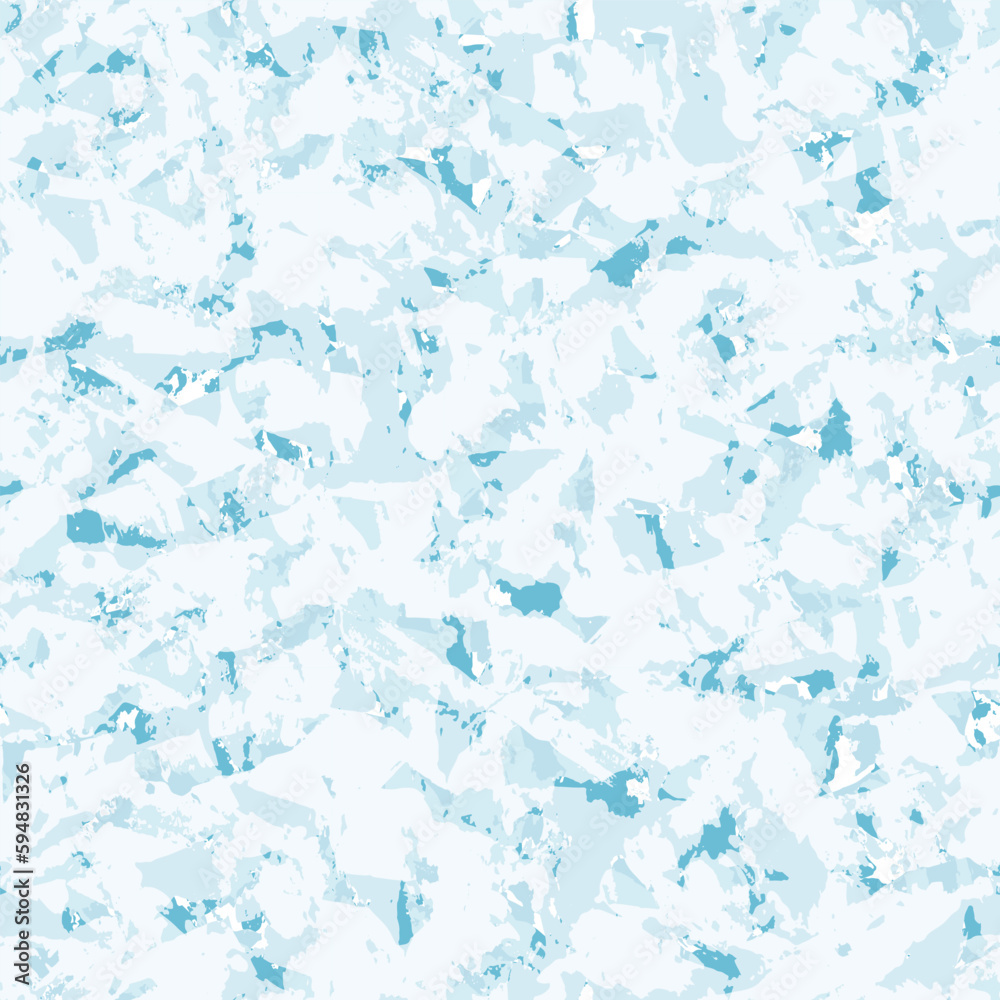Blue texture seamless vector pattern. Distressed concrete concrete ...