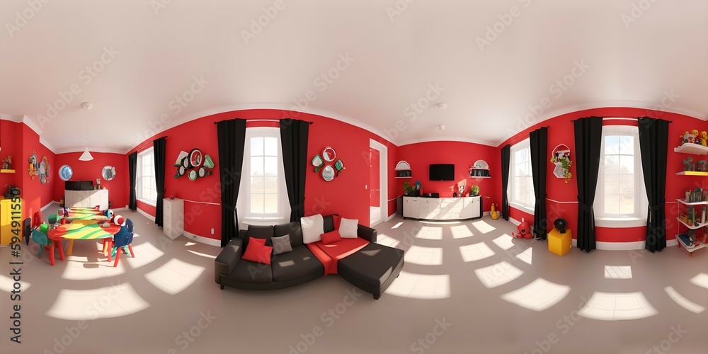 Full 360 degrees seamless spherical panorama HDRI equirectangular ...