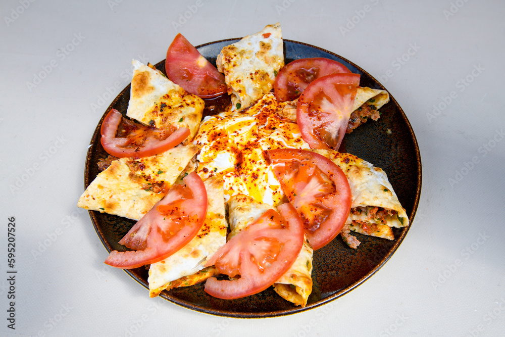 Meat Chicken Doner, between bread (Turkish Name : ekmek arasi tavuk ...