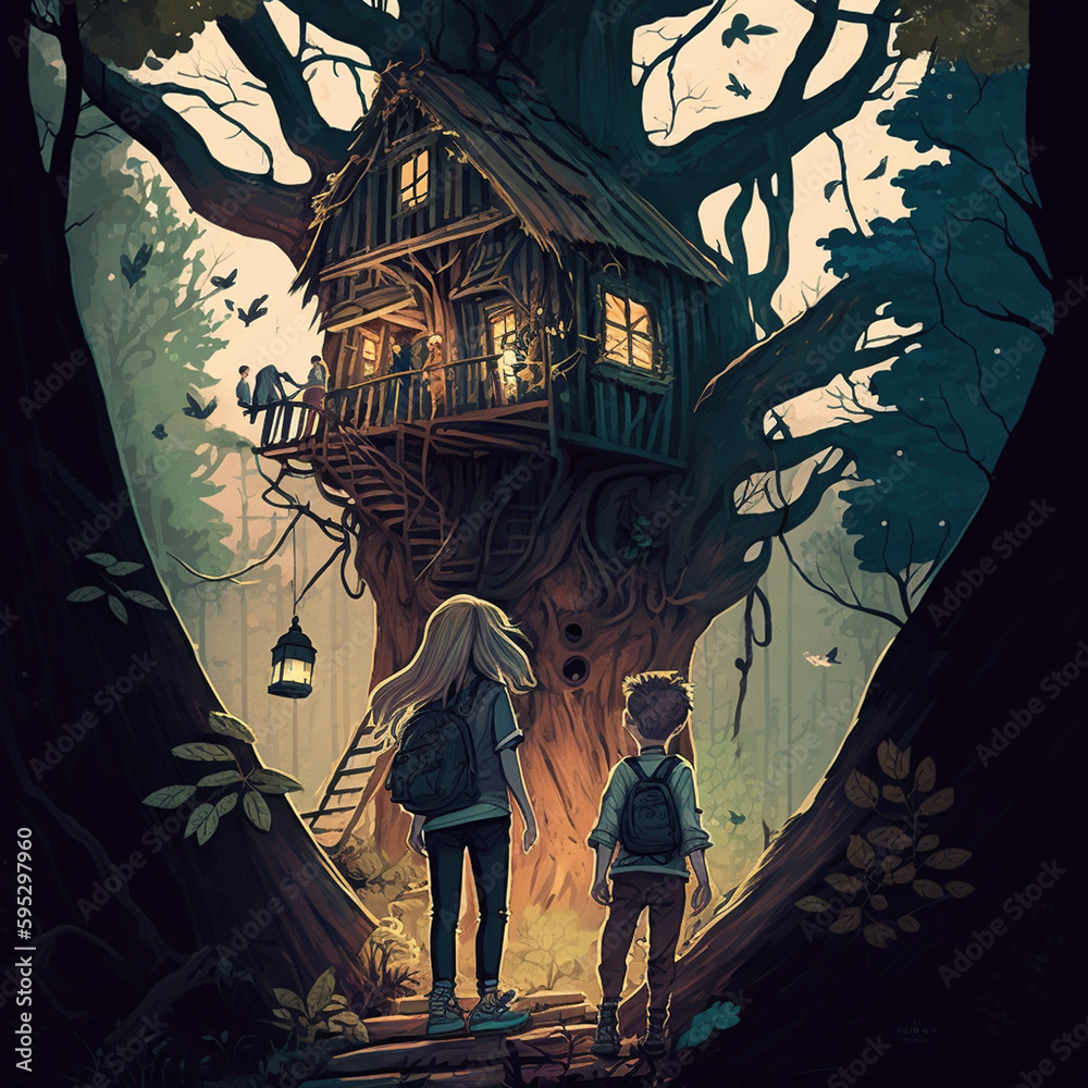 mysterious treehouse, mysterious treehouse in the jungle, Jack and ...