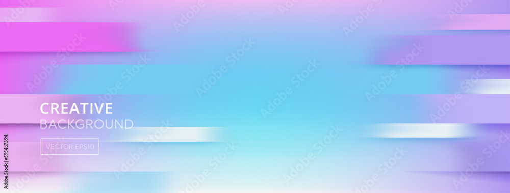 Light blue purple gradient banner background for social media cover ...